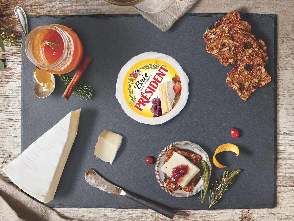 President Cheese Canada PRÉSIDENT BRIE & SPRUCE TIP HONEY - President ...